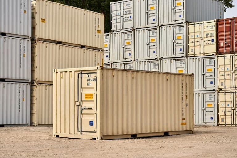 20’ Standard New Three Door Shipping Container - DMD Containers