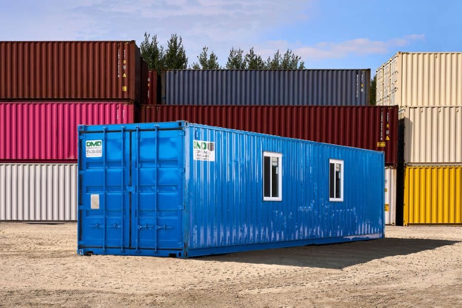 40’ Standard Mobile Office Container - DMD Containers