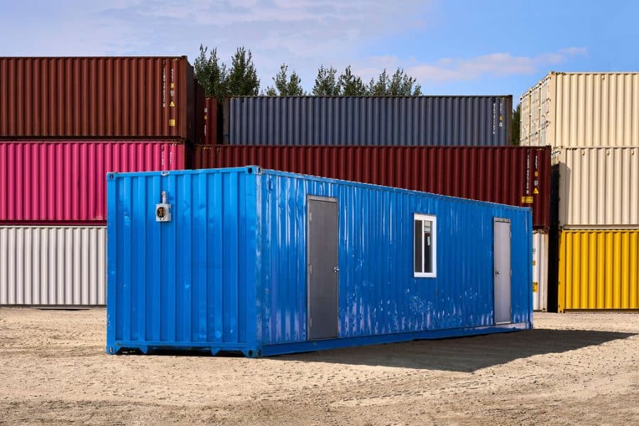 40’ Standard Mobile Office Container - DMD Containers