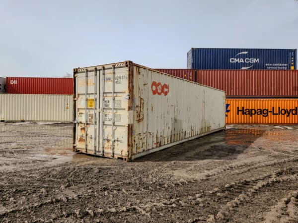 40’ High Cube Used Shipping Container - DMD Containers
